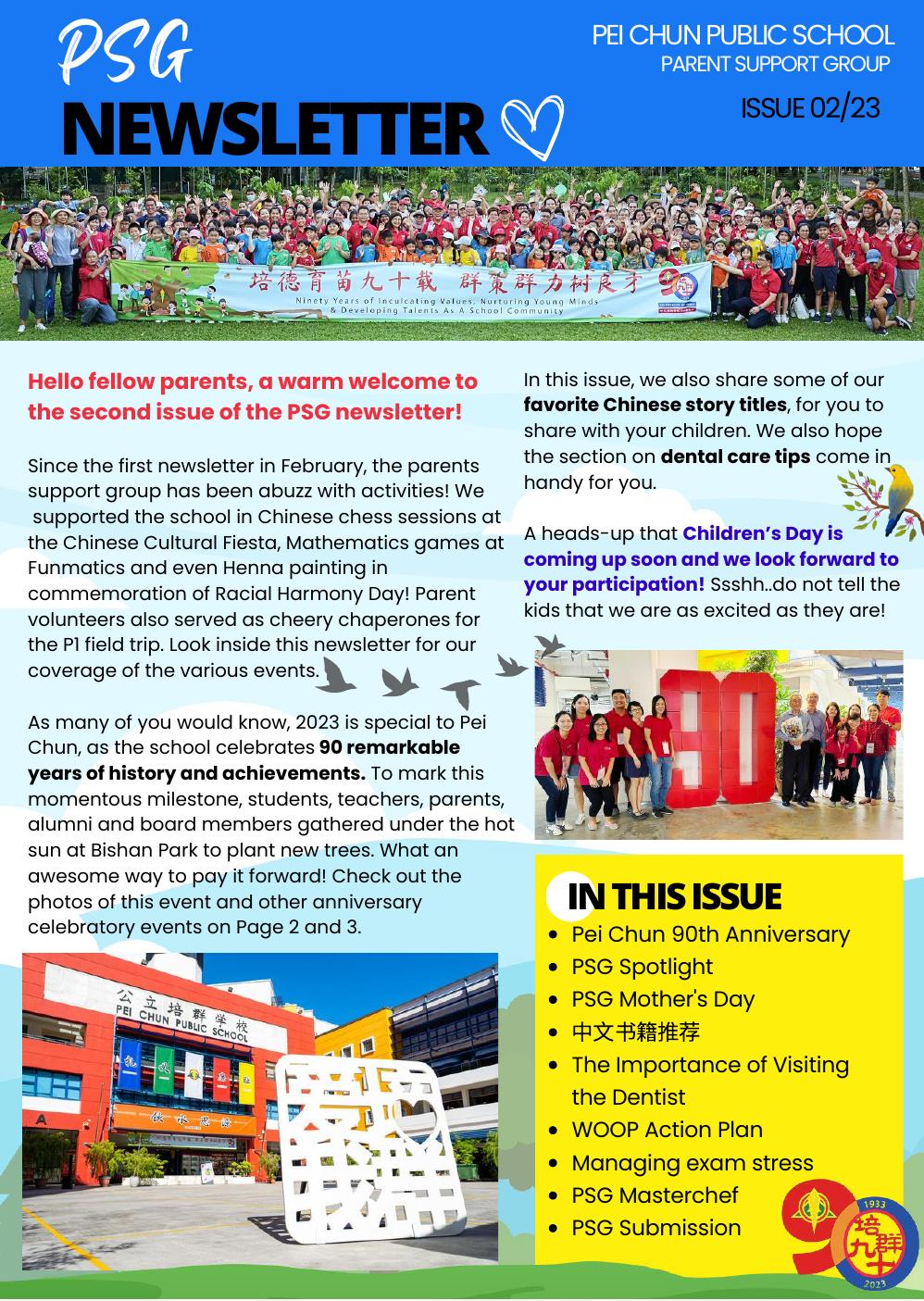 PCPS PSG 2023 Newsletter 02 | PDF to Flipbook