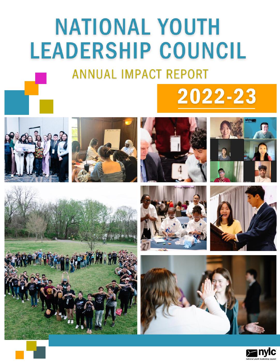 National Youth Leadership Council Annual Impact Report | PDF to Flipbook