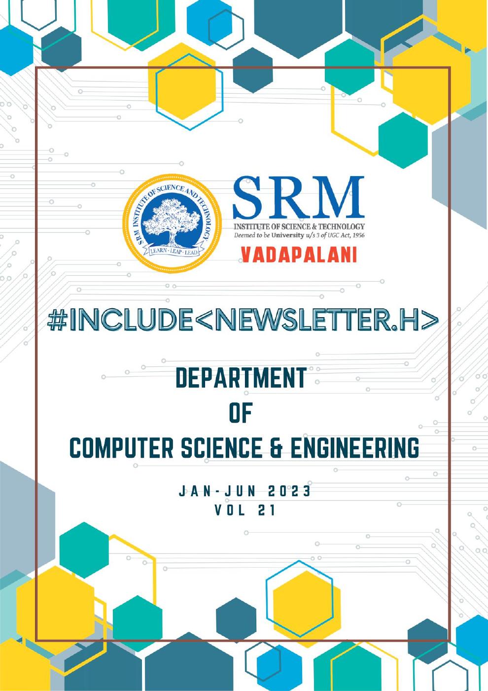 SRM INSTITUTE OF SCIENCE AND TECHNOLOGY , VADAPALANI CAMPUS , DEPARTMENT OF COMPUTER SCIENCE AND ...