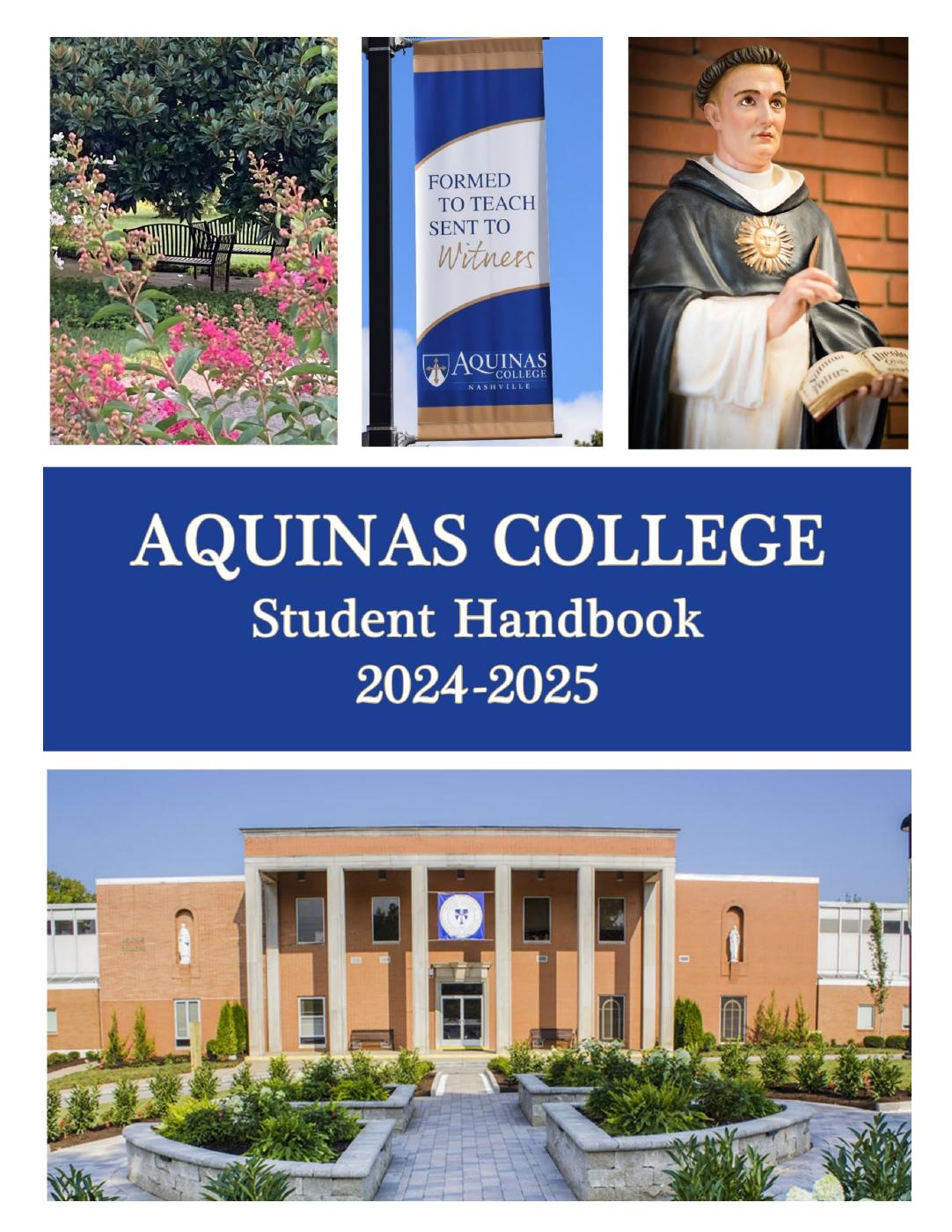 Aquinas College Student Handbook 2024-2025