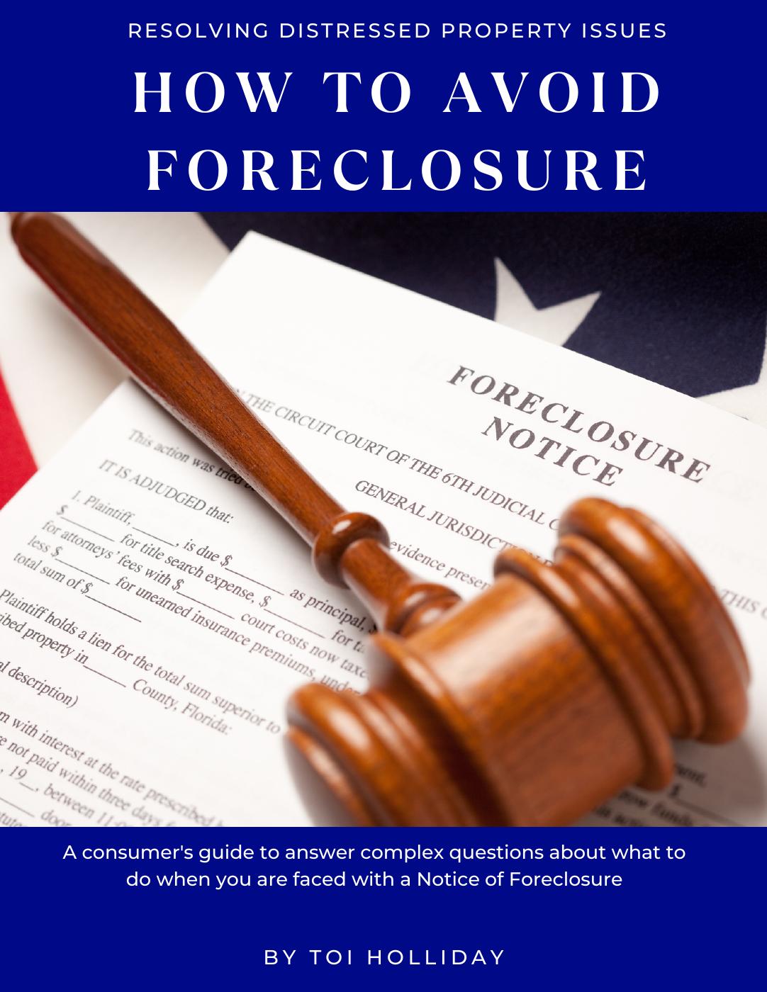 How to Avoid Foreclosure