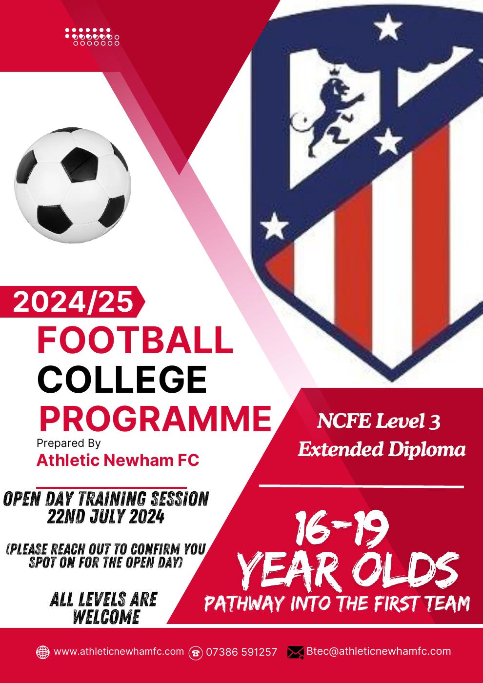 Btec Football Programme | PDF to Flipbook