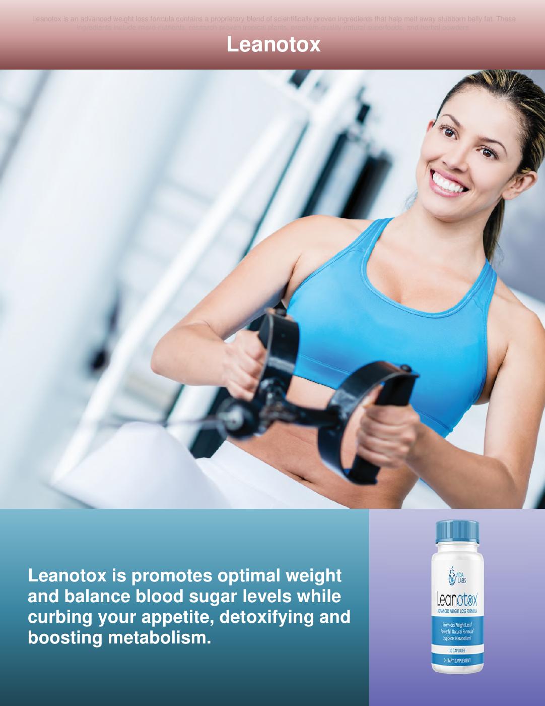 Leanotox Weight Loss Review