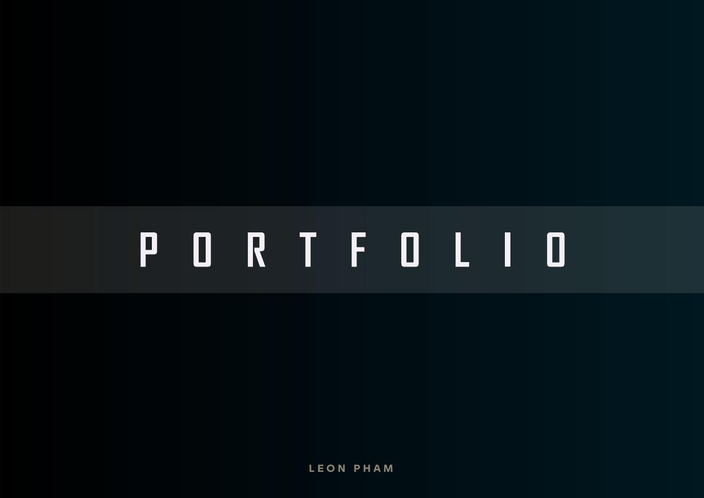 LEON PHAM - PORTFOLIO | PDF to Flipbook