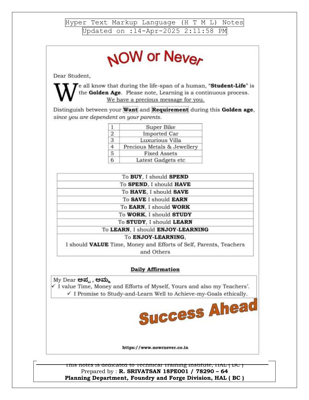 HTML Lab Exercises | PDF to Flipbook