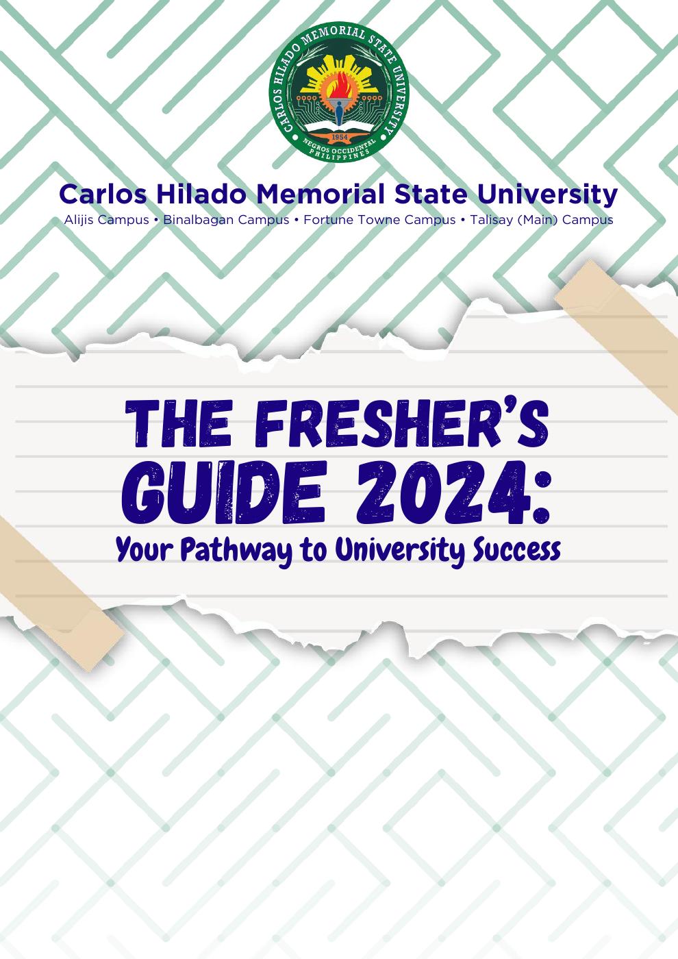 The Fresher's Guide 2024 | PDF to Flipbook