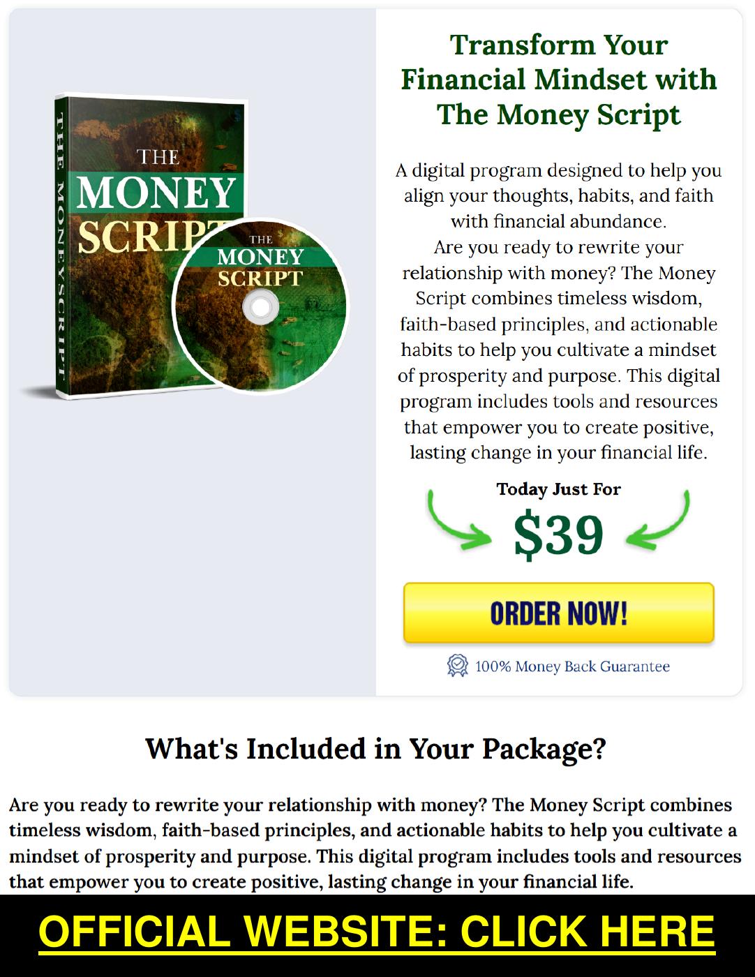 The Money Script Free