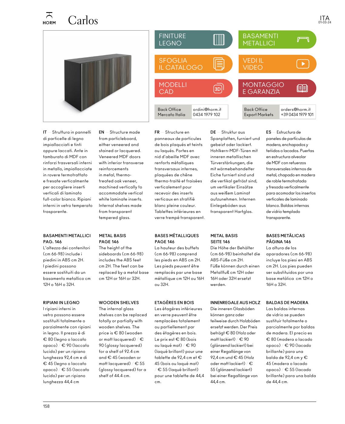 Carlos-Tech Sheet ITA
