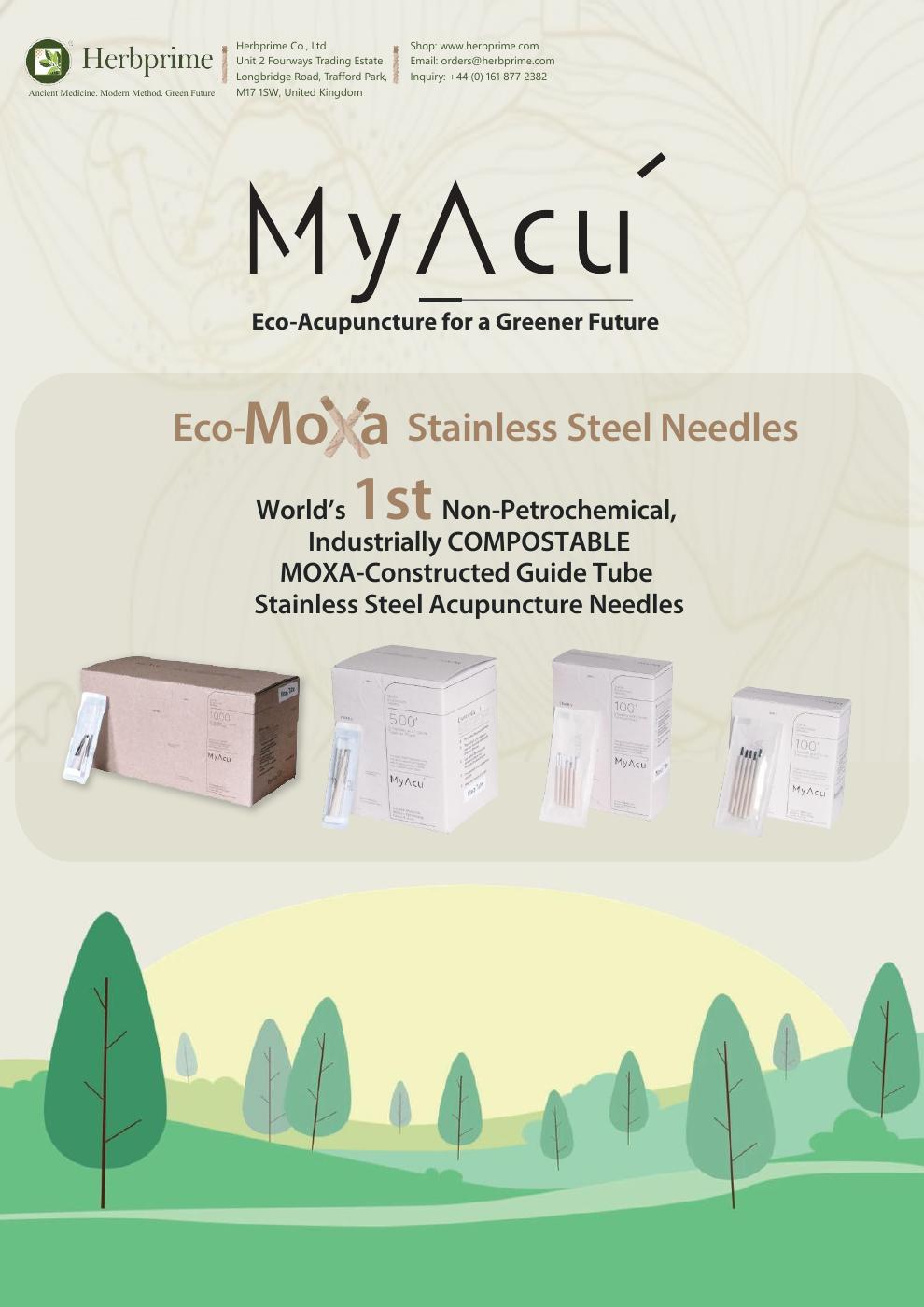 MyAcu Eco-Moxa Stainless Steel Needles | PDF to Flipbook