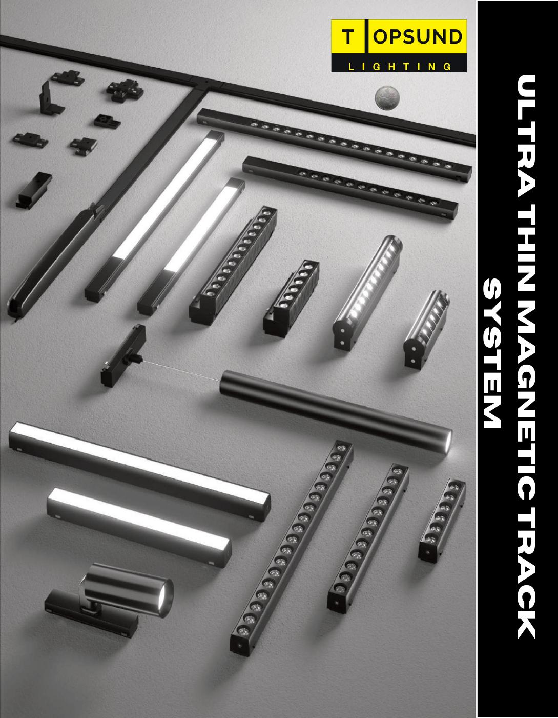 Ultra Slim Magnetic Track System