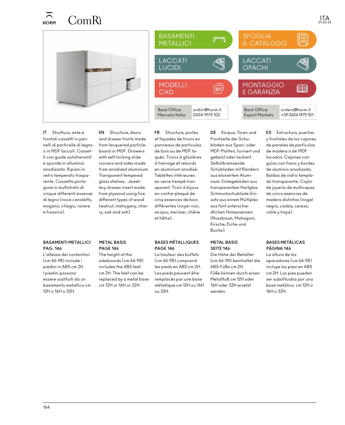 Comri-Tech Sheet ITA
