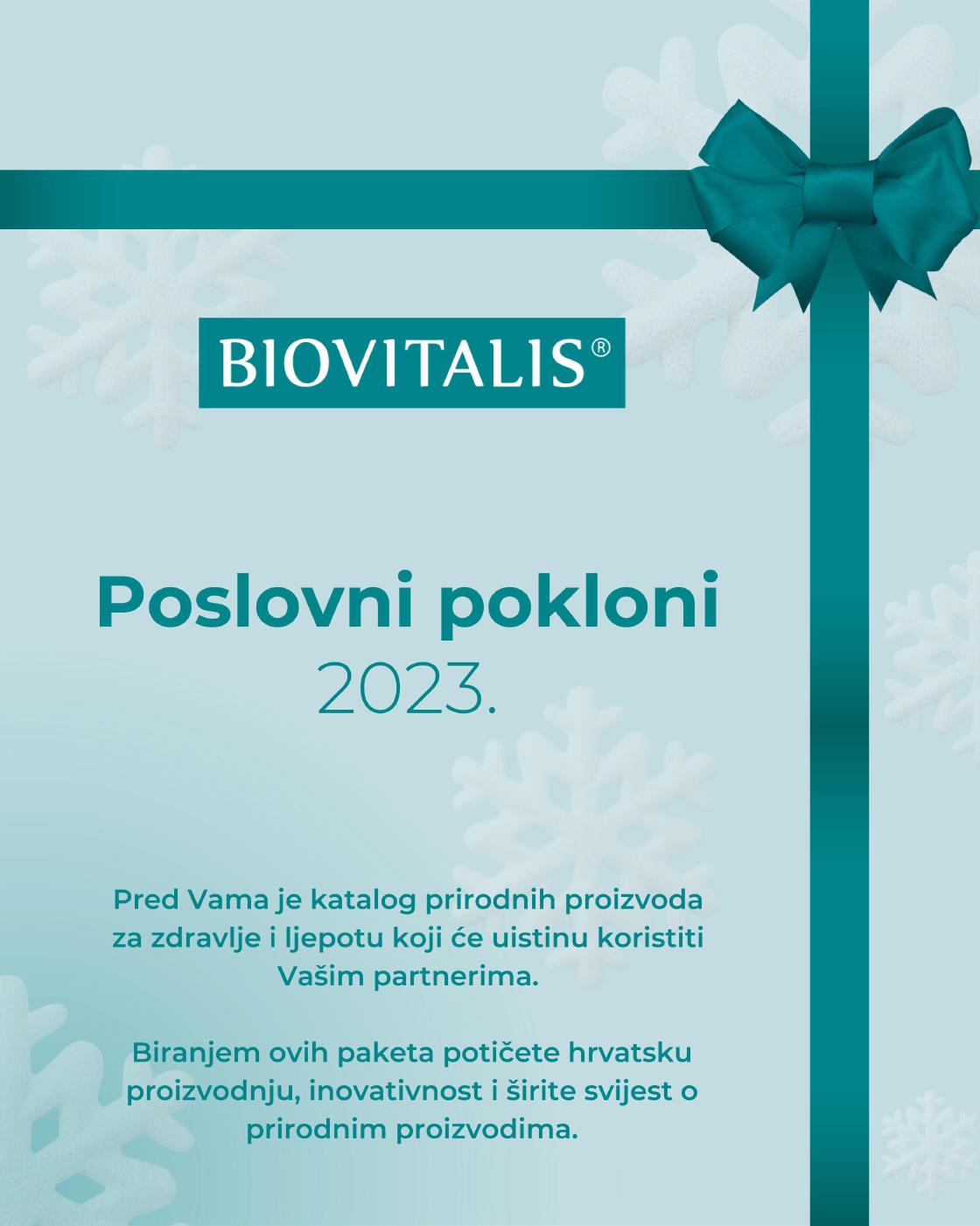 Biovitalis poslovni pokloni 2023. | PDF to Flipbook