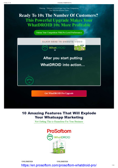 ProSoftom WhatDROID Pro