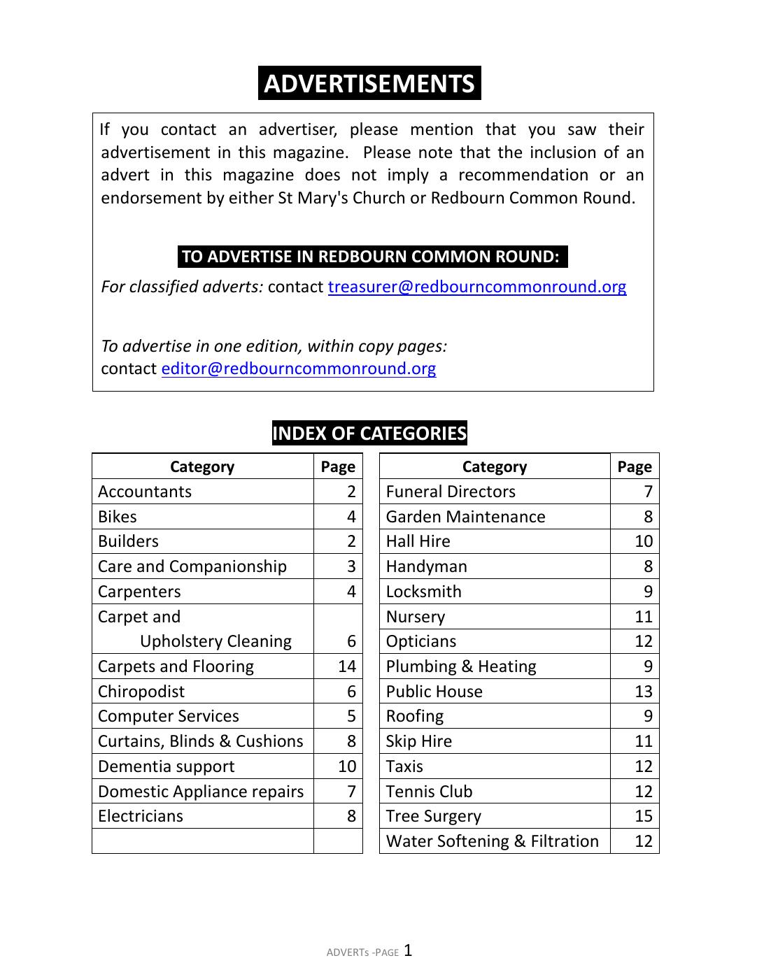 September 2023 Redbourn Common Round | PDF to Flipbook