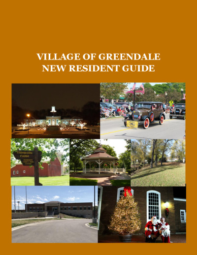 Village of Greendale New Resident Guide