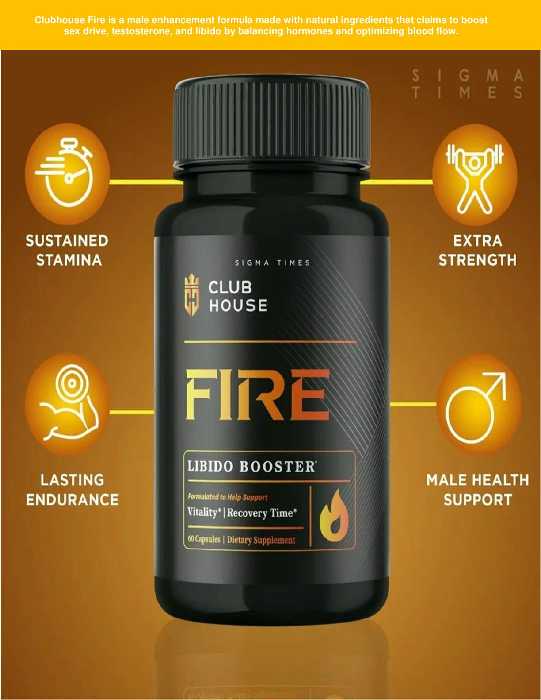 Clubhouse Fire Supplement Reviews