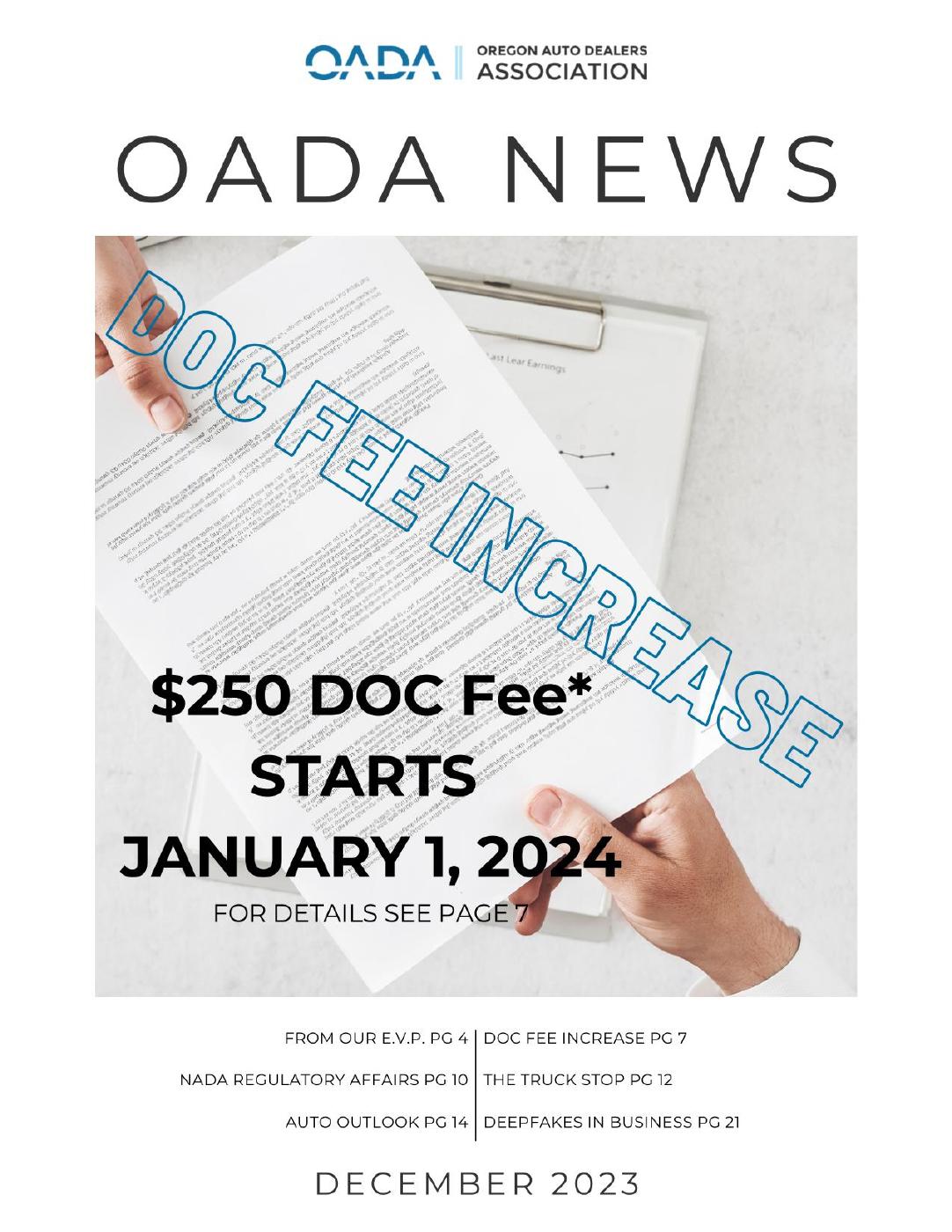OADA News - December 2023 Issue