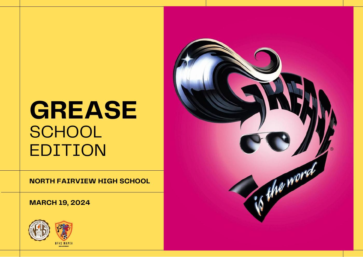 Grease: School Edition Playbook | PDF to Flipbook