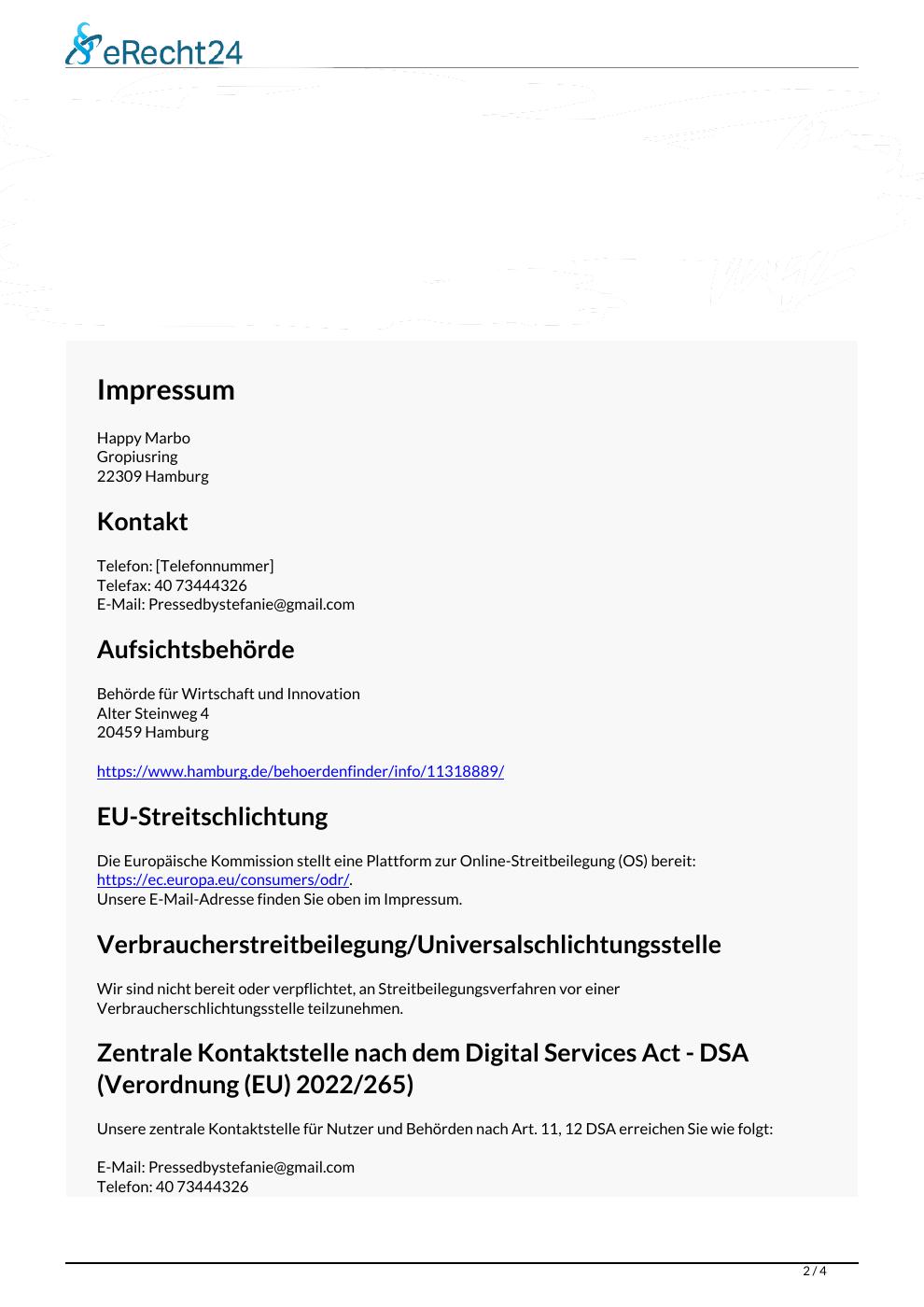Impressum | PDF to Flipbook