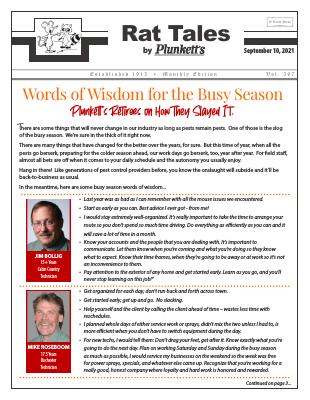 September Rat Tales 2021 | PDF to Flipbook