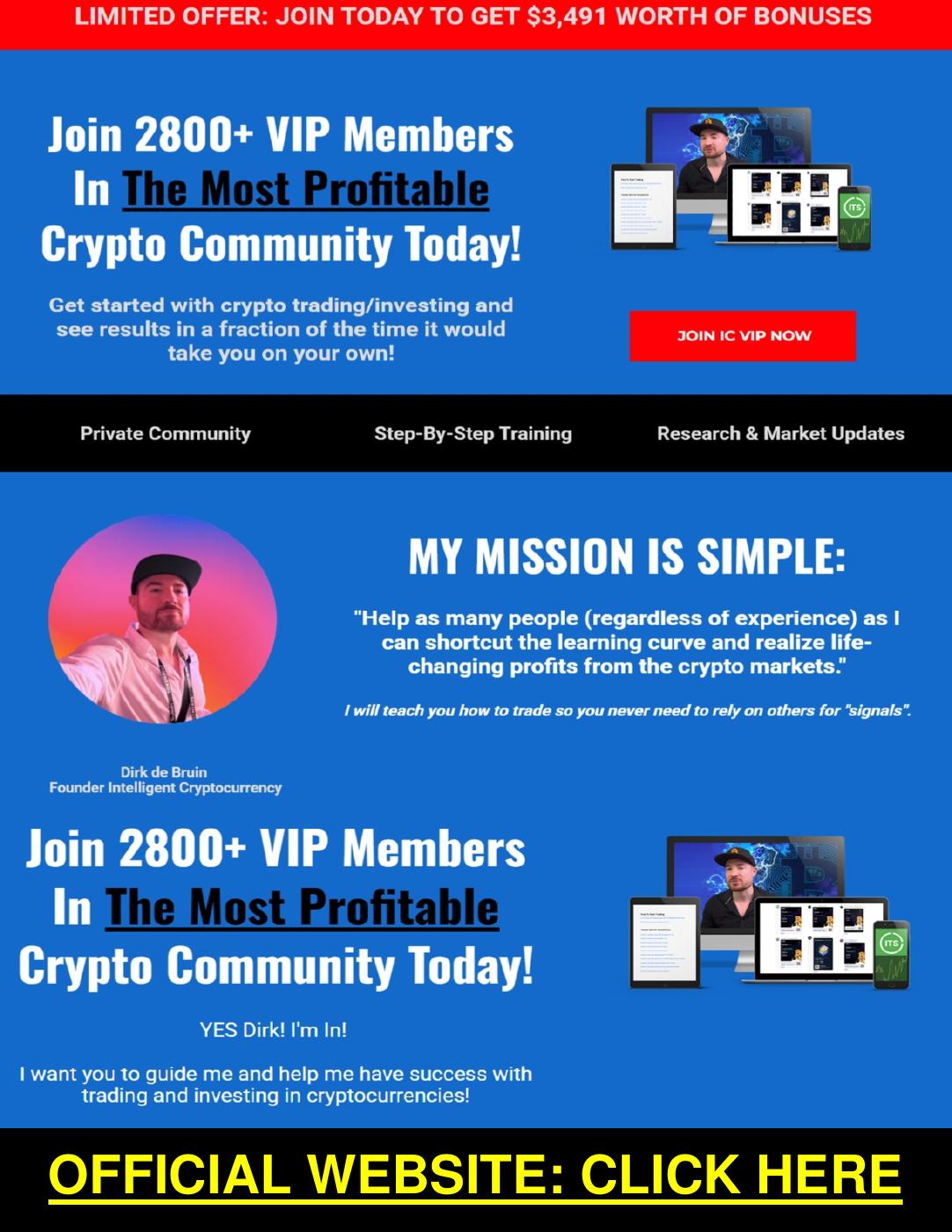 Intelligent Cryptocurrency Vip Review 2025 - Dirk Crypto Diggy