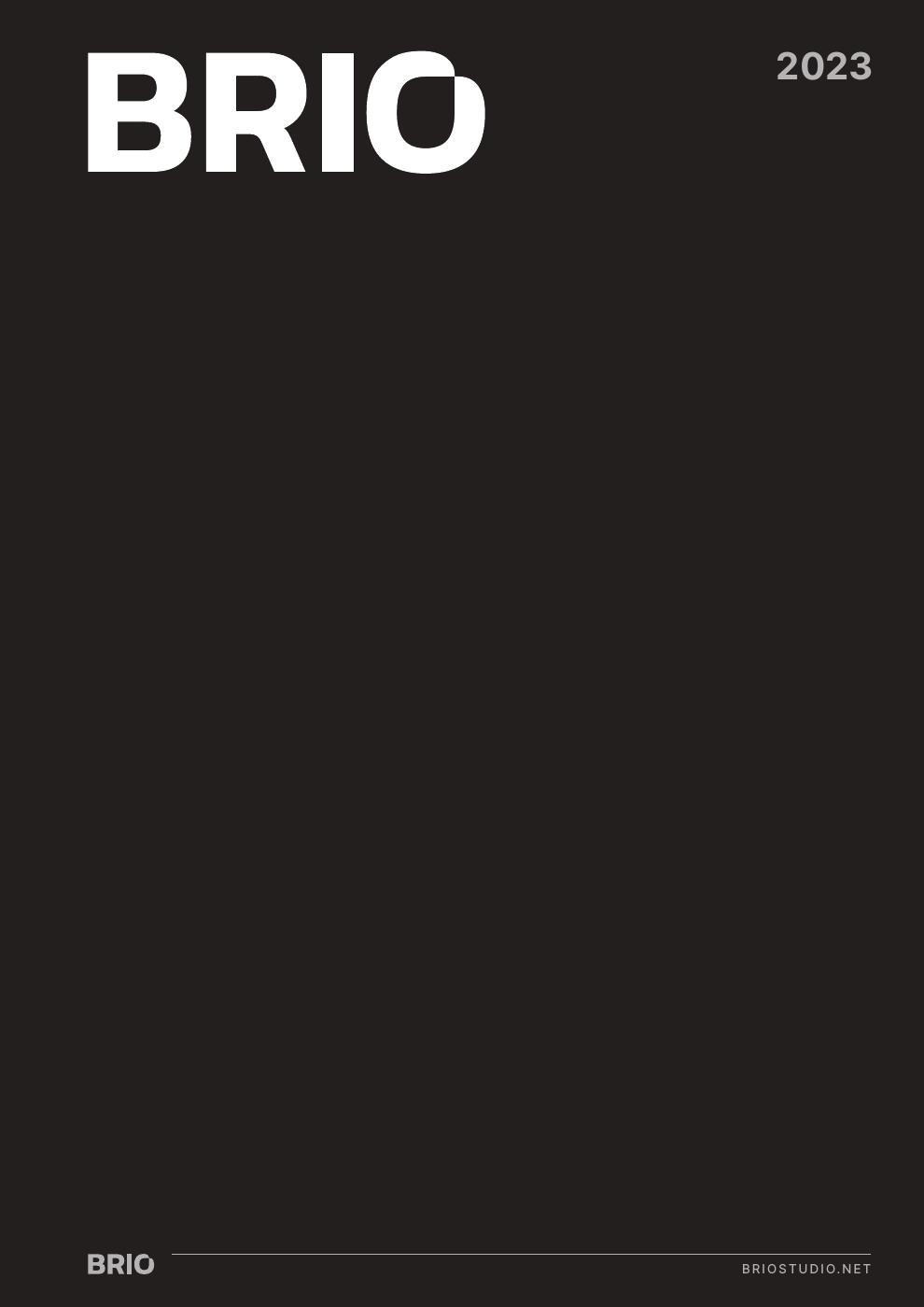 BRIO PORTFOLIO 2023 | PDF to Flipbook