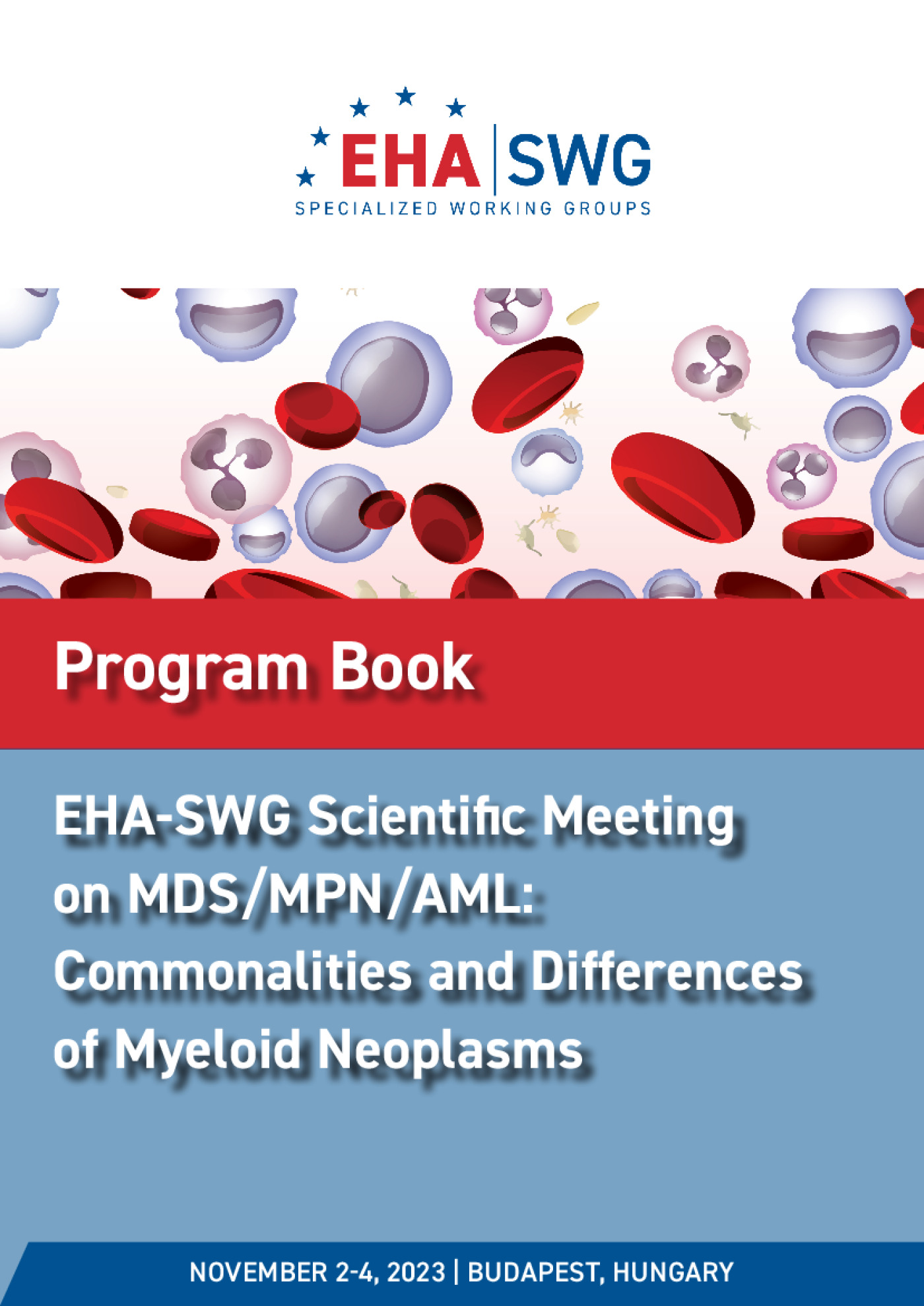 EHA SWG MDS/MPN/AML Program Book
