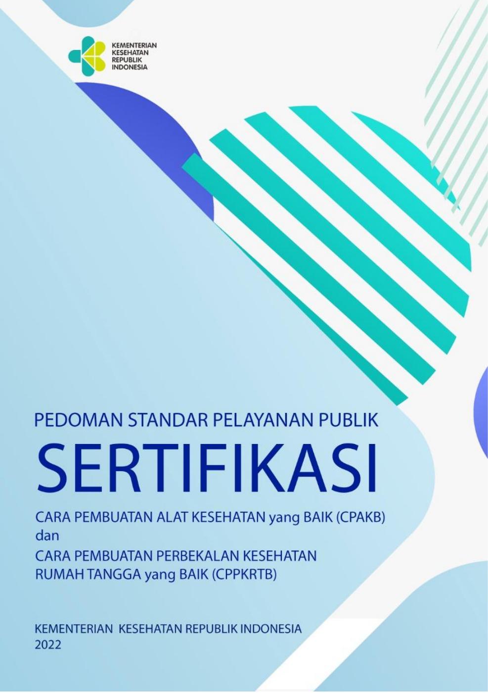 Pedoman Standar Pelayanan Publik Sertifikasi CPAKB CPPKRTB | PDF to ...