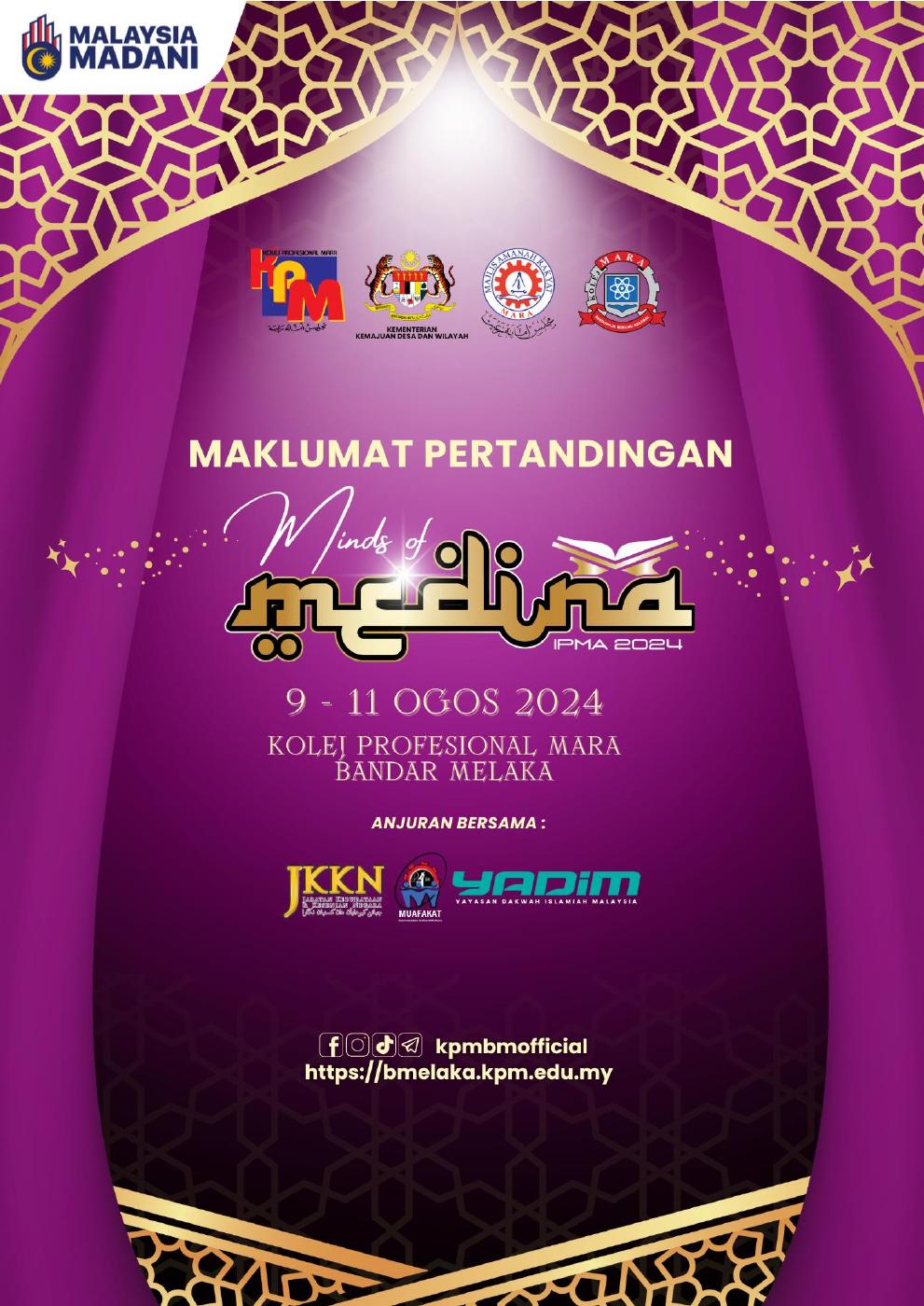 MINDS OF MEDINA IPMA 2024 | KPMBM | PDF to Flipbook