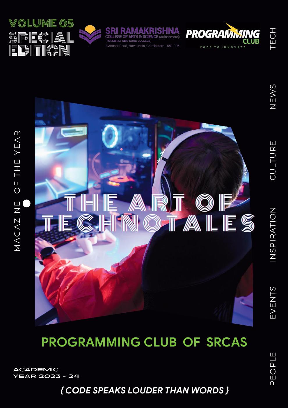 Programming Club Magazine 2023-24 | PDF to Flipbook