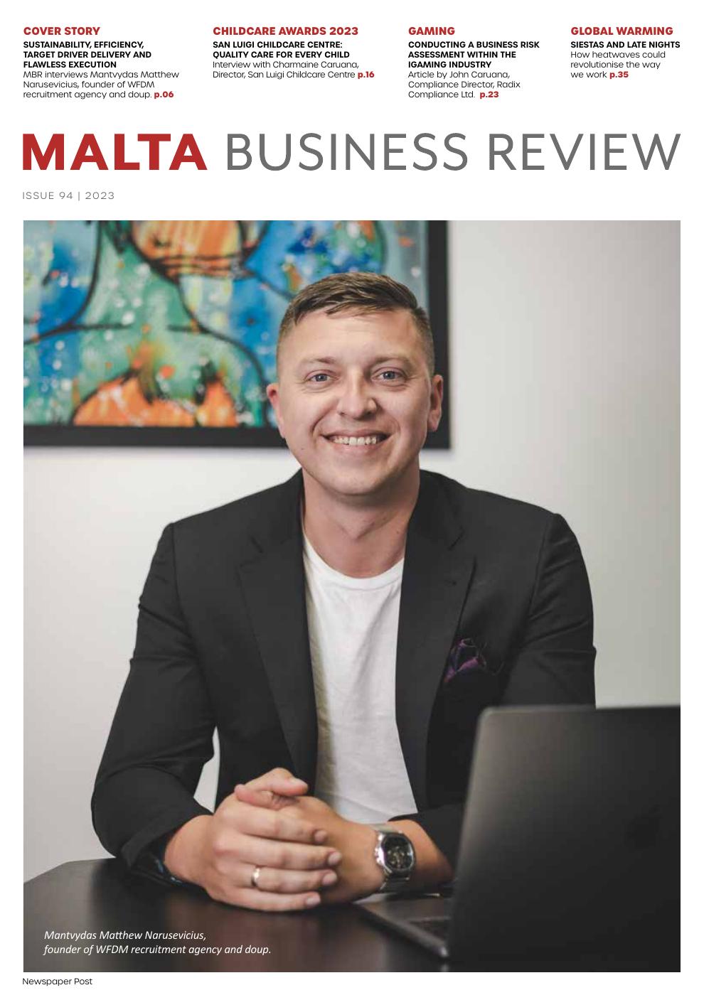 Malta Business Review Issue 94 | PDF to Flipbook