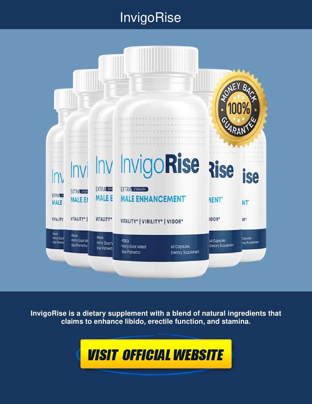 InvigoRise Male Enhancement Reviews