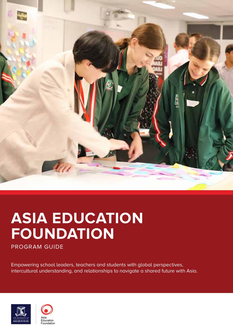 Asia Education Program Guide | PDF to Flipbook