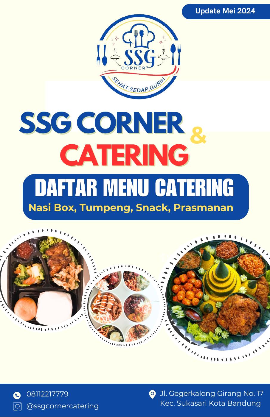 MENU SSG CORNER DAN KATERING | PDF to Flipbook