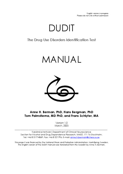 DUDIT guide