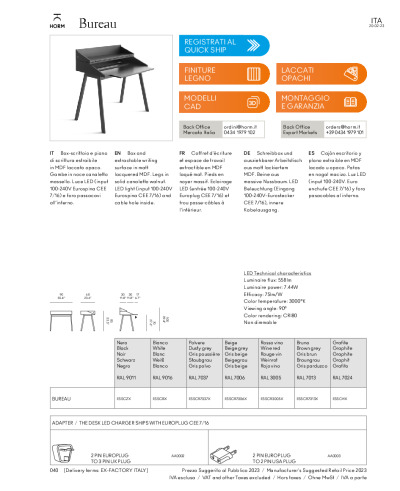 Bureau-Tech Sheet ITA
