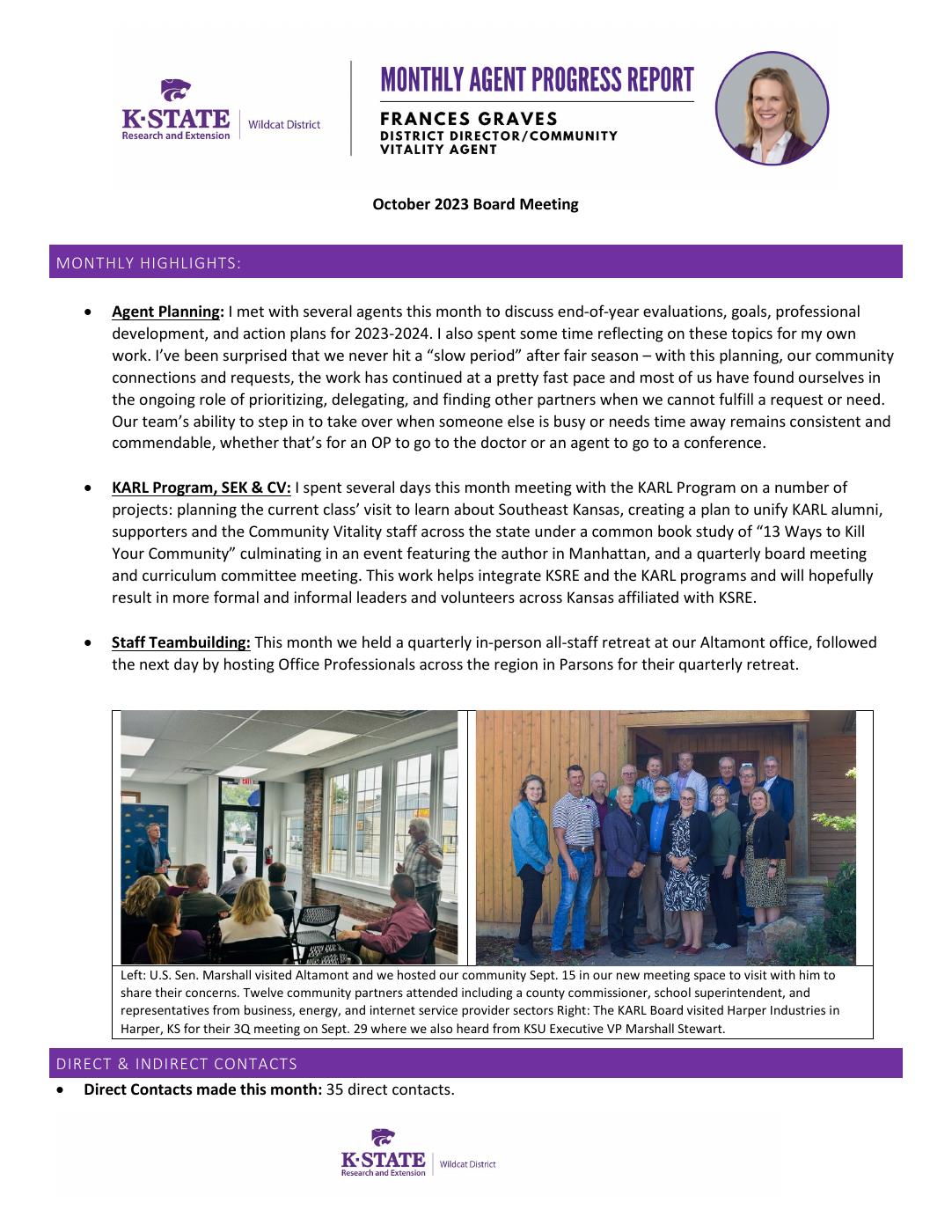 WED Oct 2023 Combined Agent Report | PDF to Flipbook