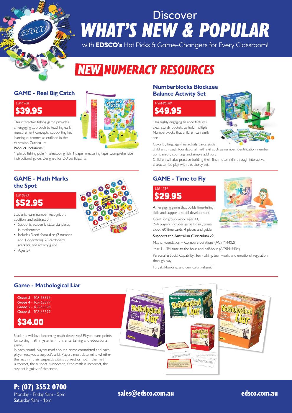 Edsco- What's New & Popular | PDF to Flipbook
