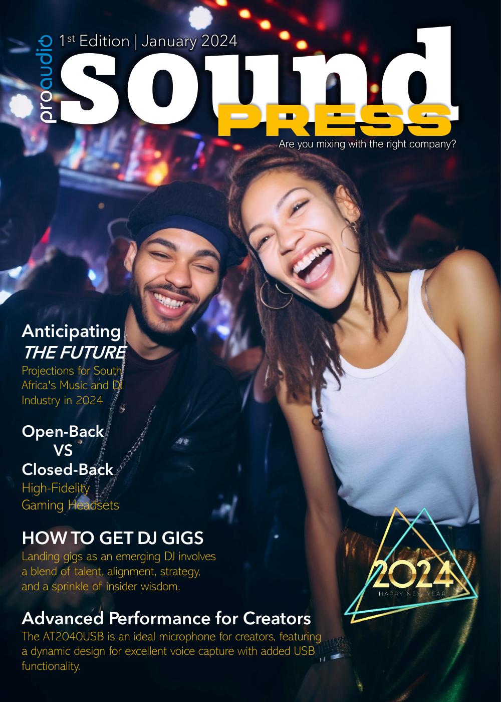 Proaudio Sound Press Magazine January 2024