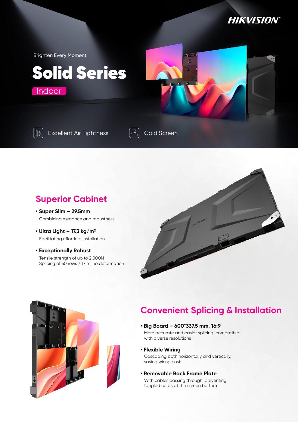 Flyer - Solid series LED Display