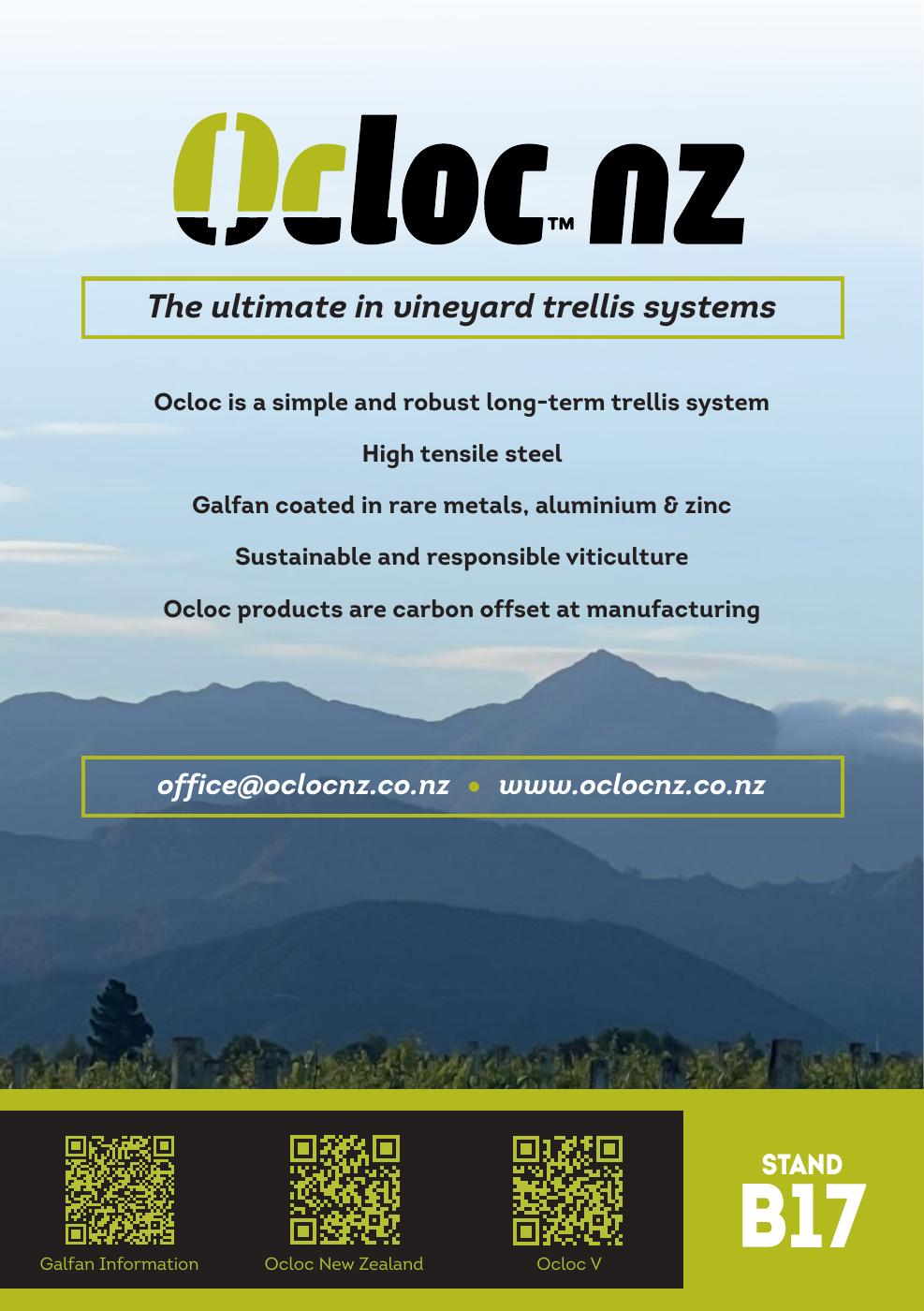 Ocloc NZ Product Booklet