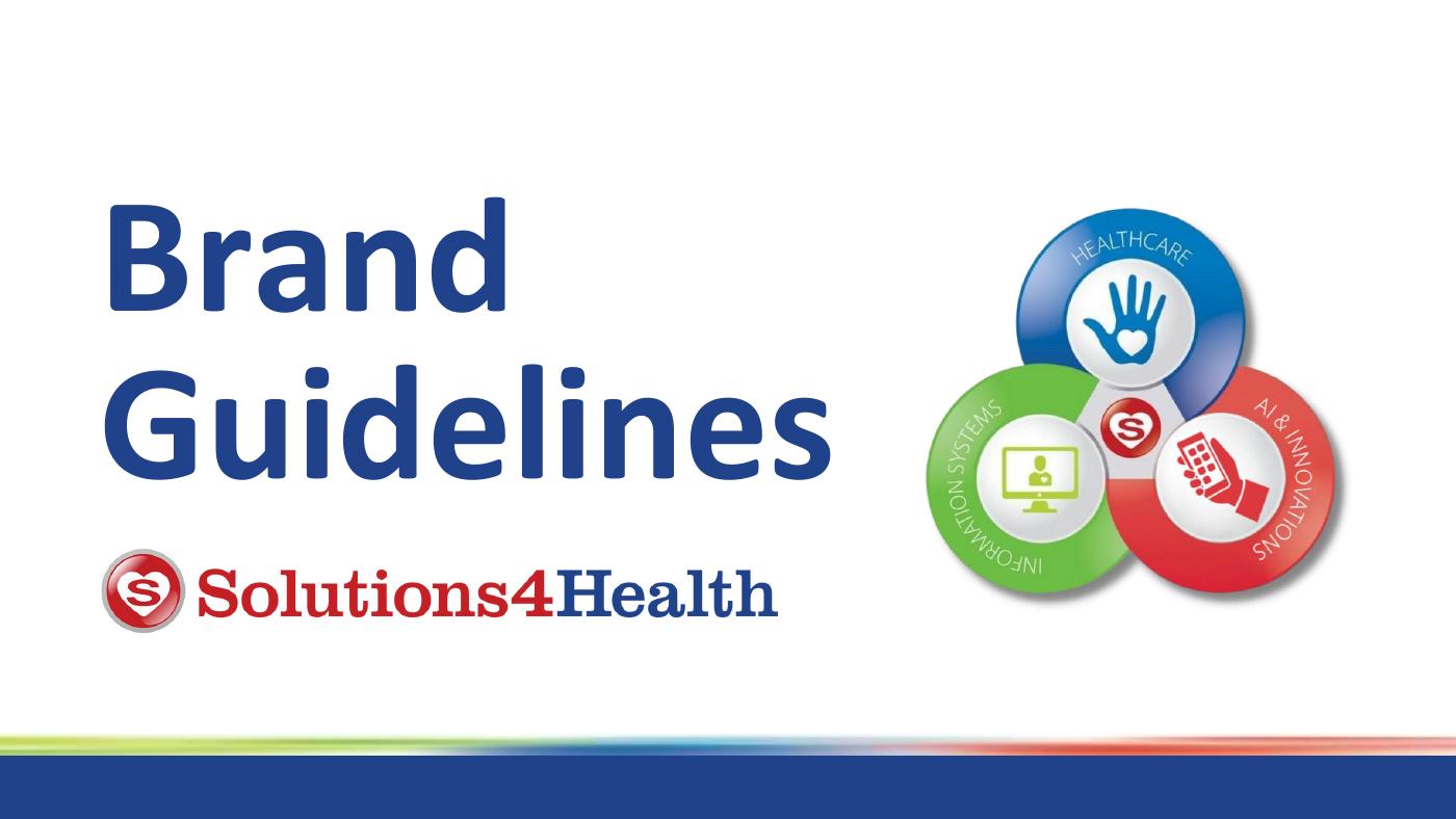 Solutions 4 Health brand guidelines