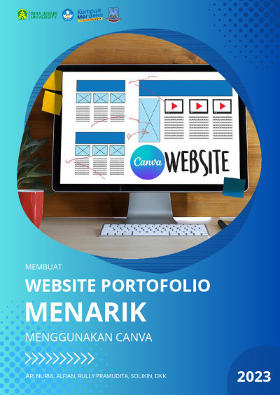 Membuat Website Portofolio Menarik Menggunakan Canva | PDF to Flipbook