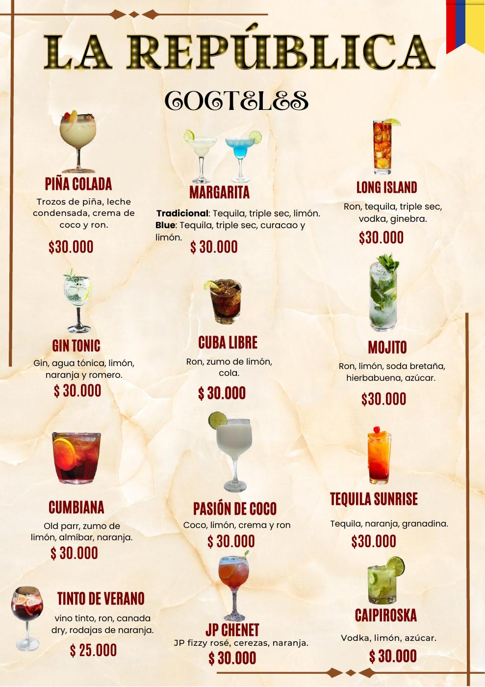 MENÚ LA REPÚBLICA | PDF to Flipbook