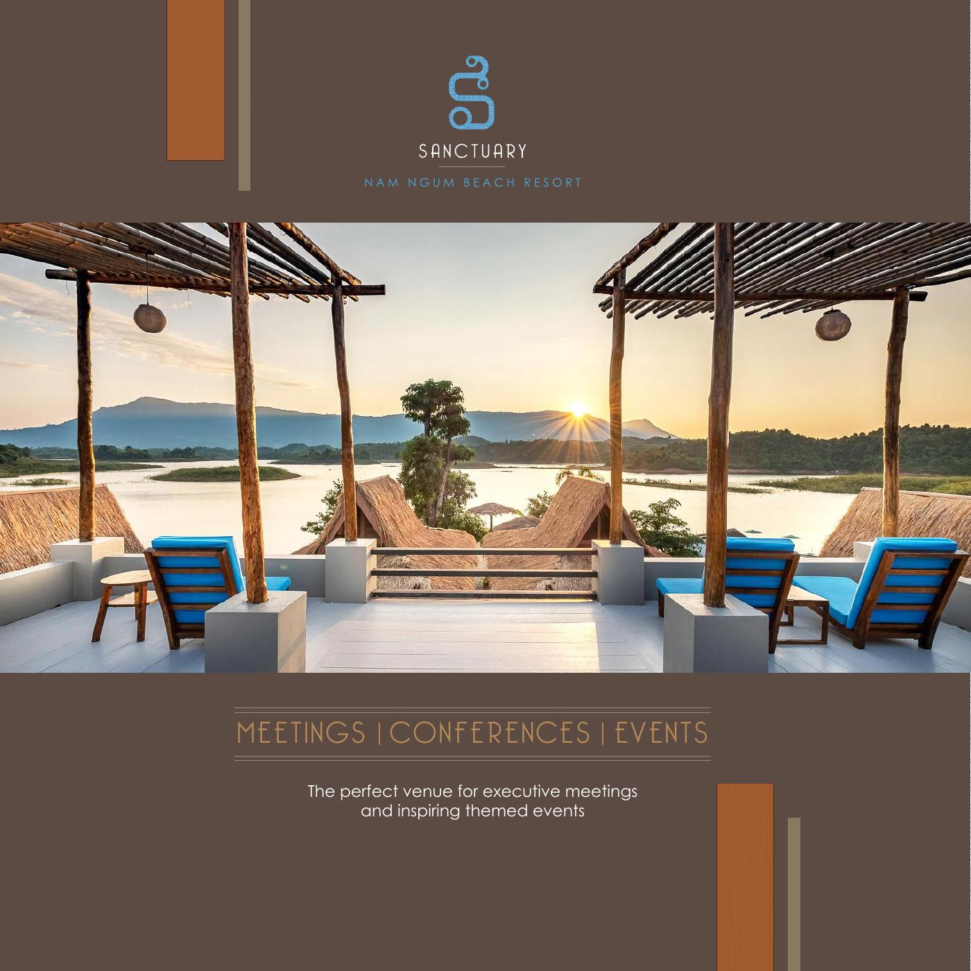 Sanctuary Nam Ngum Beach Resort - MICE Brochure 2024 | PDF to Flipbook