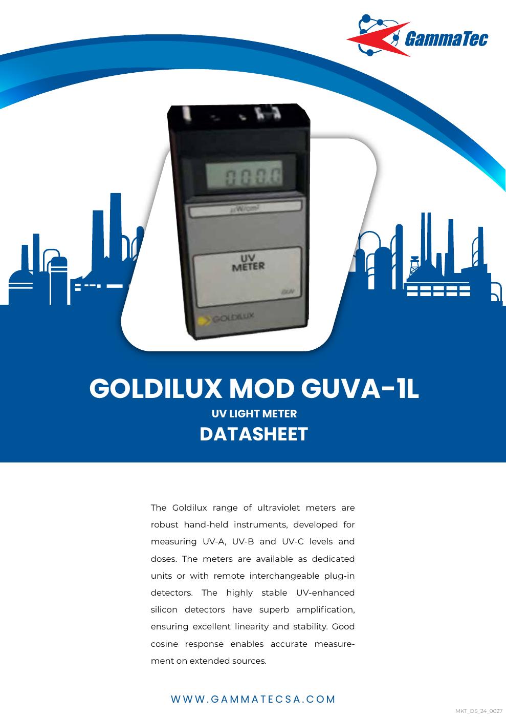 Goldilux GUVA-1L UV Light Meter