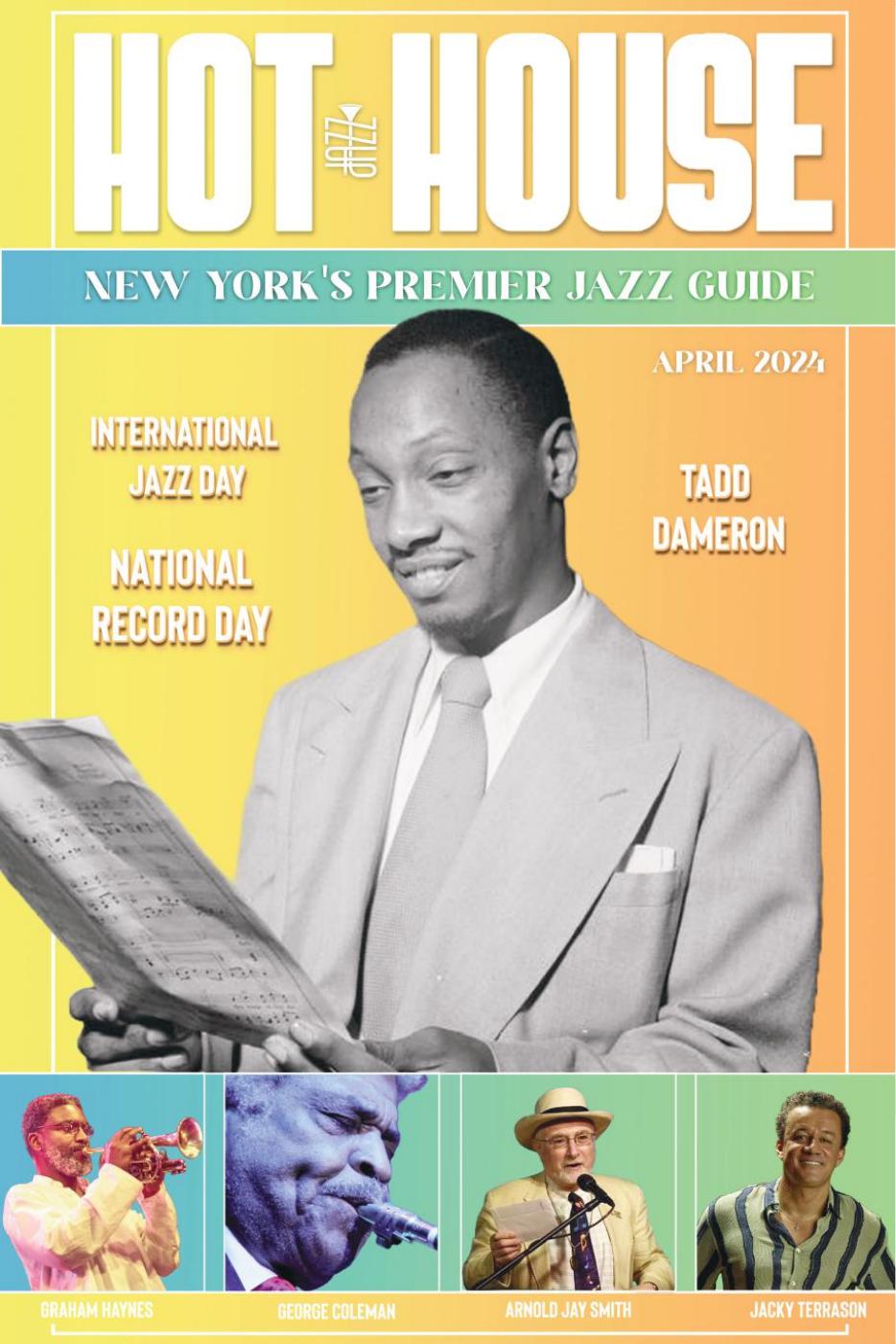 Hot House Jazz Guide - April 2024