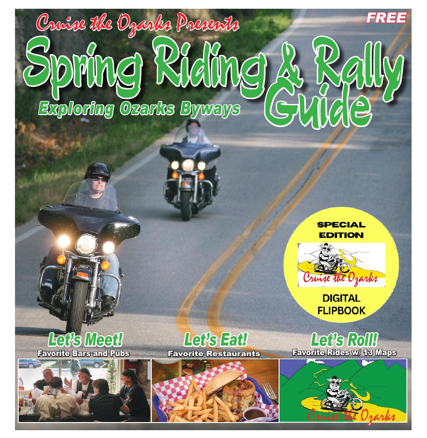 Cruise The Ozarks Presents: The 2024 Spring Riding & Rally Guide