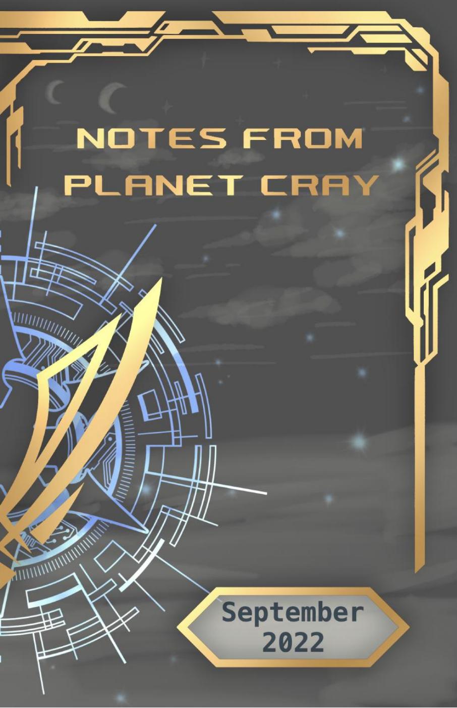 Notes From Planet Cray - September 2022
