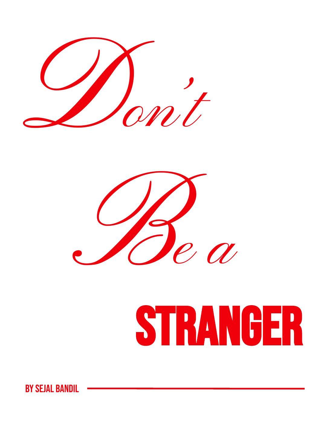 Don't Be a Stranger | PDF to Flipbook